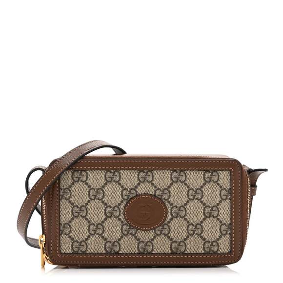Gucci | Tops | Gucci Gg Supreme Azalea Calfskin Mini 249762g89b | Poshmark